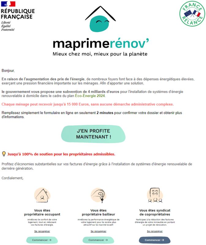 Aide.primerenov.fr | Infos@smtp8.stenian.de | 1 signalement