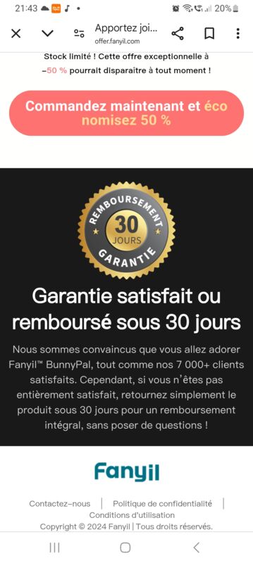 Offer.fanyil.com | Support@libiyi.com | 5382 6421 | 1 signalement | 1 commentaire