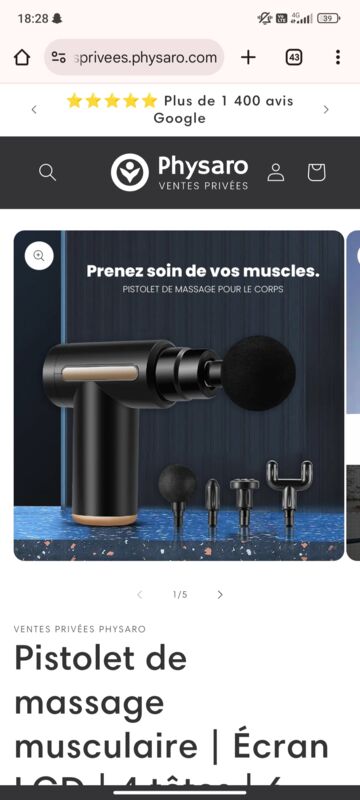 Physaro.com | 04 11 64 37 47 | Physaro | 1 signalement