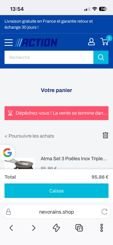 Nevorains.shop | 06 18 50 34 33 | ACTION via site : "nevorains.shop ...