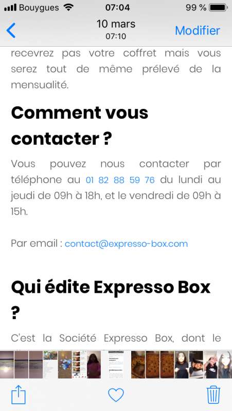 Contact@expresso-box.com | 15 signalements | 71 commentaires