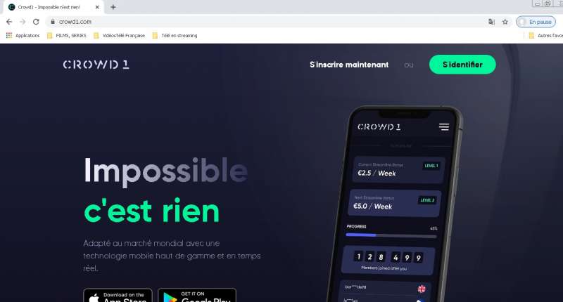 Crowd1.com | 1 signalement